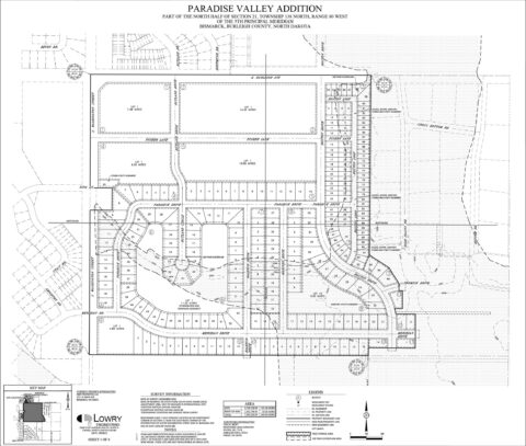 Plat Map - Paradise Valley