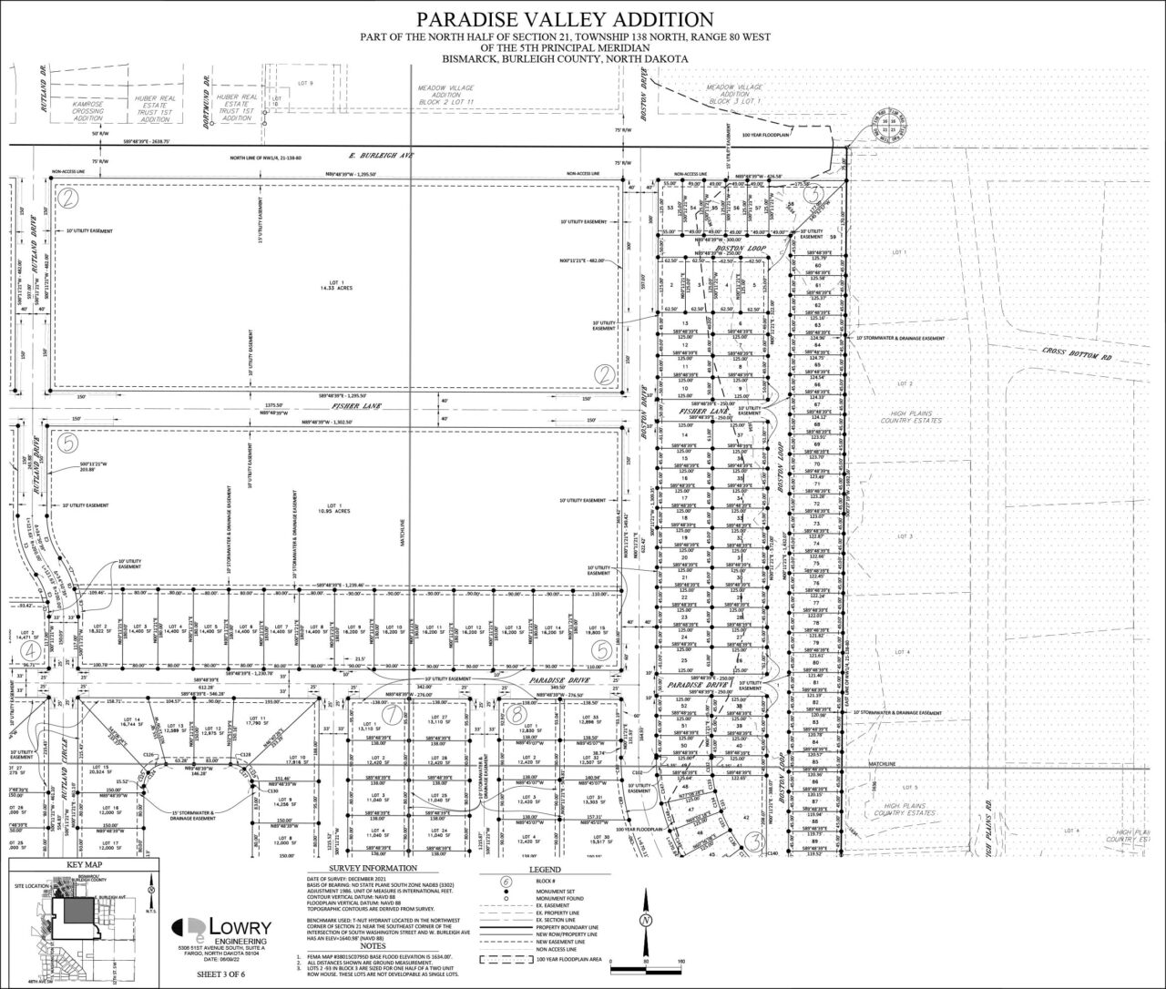 Plat Map - Paradise Valley