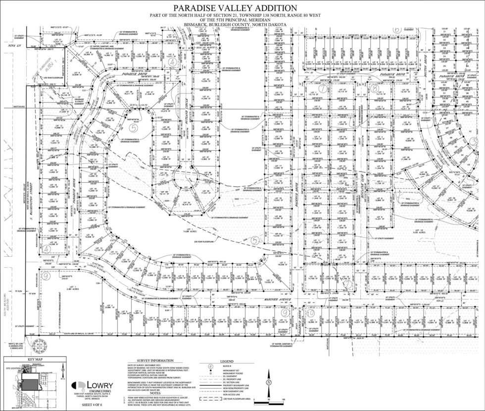 Plat Map - Paradise Valley